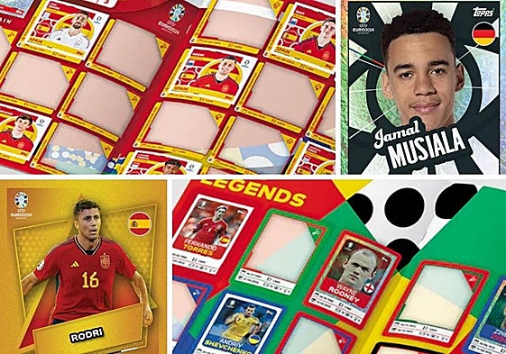 De Panini a Topps: los cromos de la Eurocopa cambian de fabricante por primera vez en medio ...